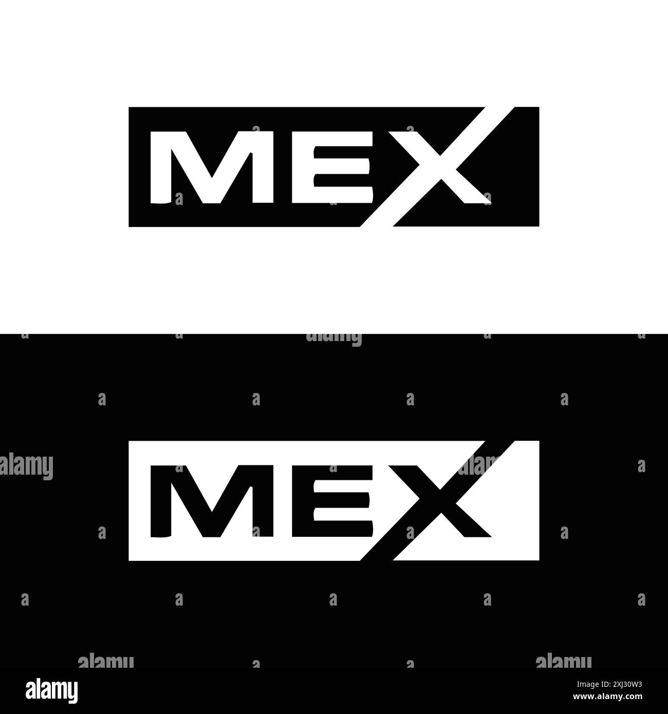 M e x logo Black and White Stock Photos & Images - Alamy