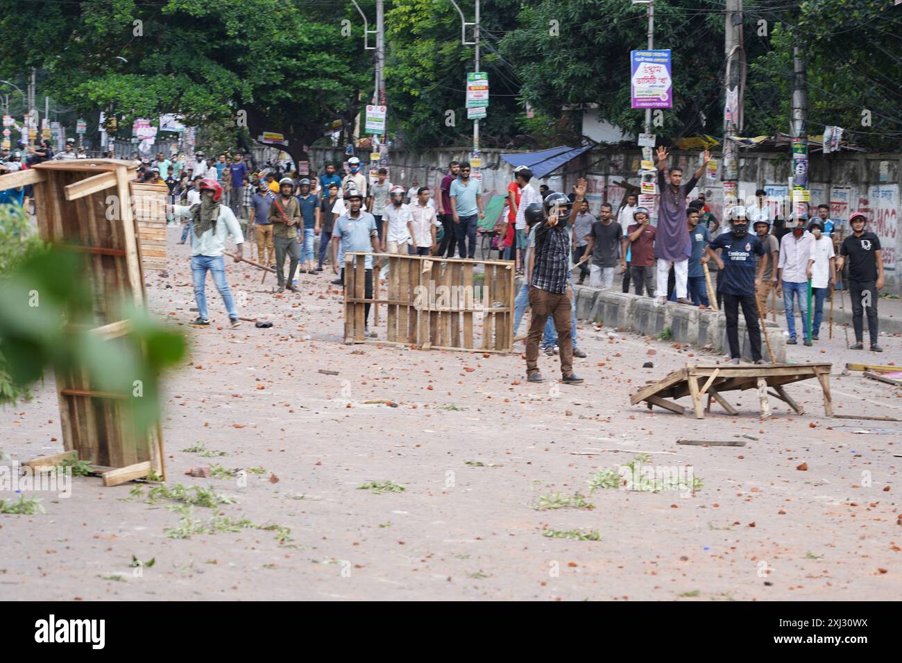 July 16, 2024, Dhaka, Dhaka, Bangladesh: As part of the ongoing quota ...