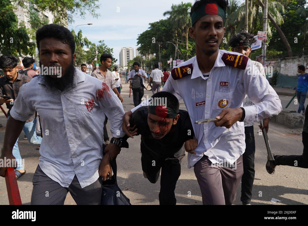 July 16, 2024, Dhaka, Dhaka, Bangladesh: As part of the ongoing quota ...