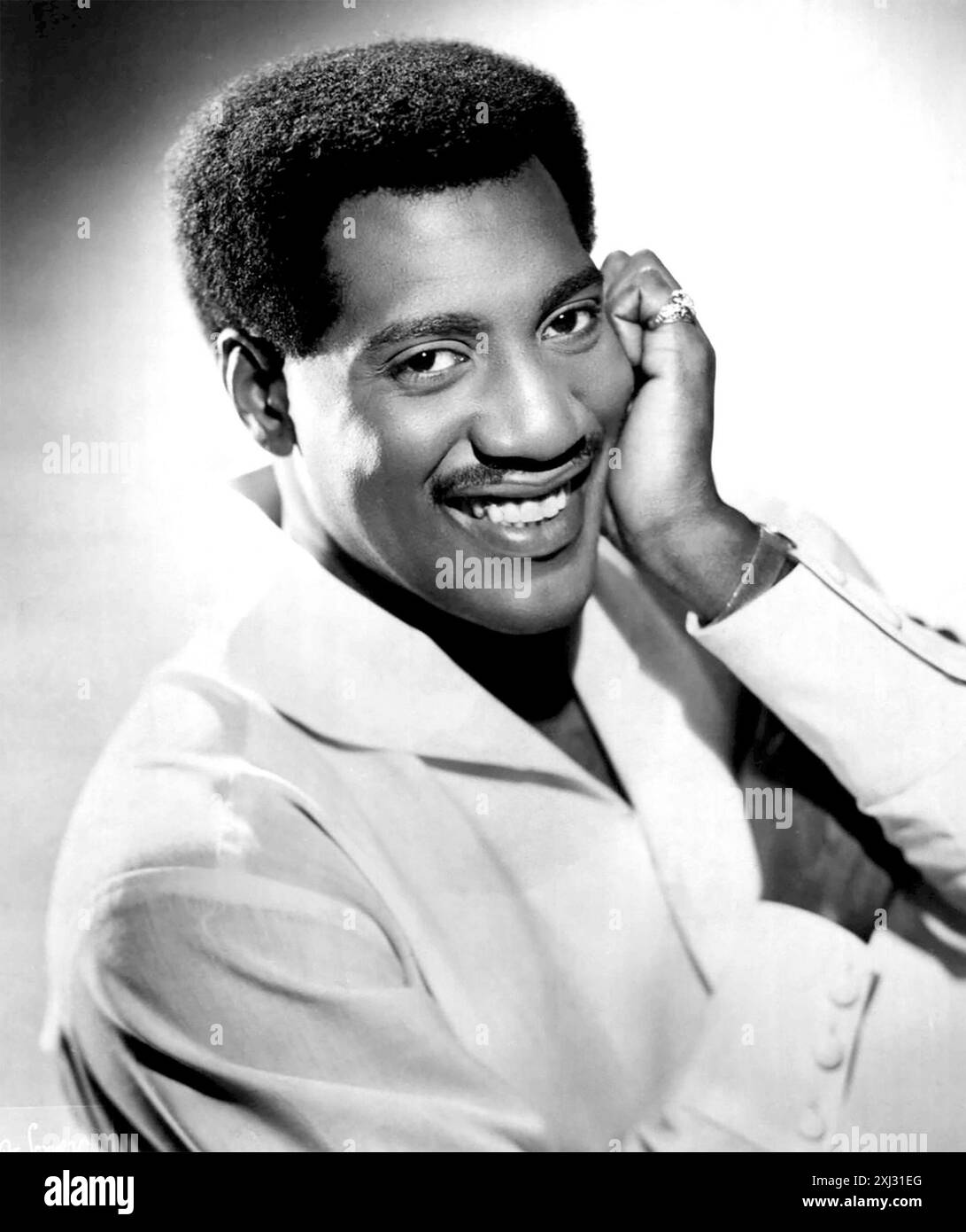 Otis Redding. Portrait of the American singer / songwriter, Otis Ray Redding Jr. (1941-1967) in ...