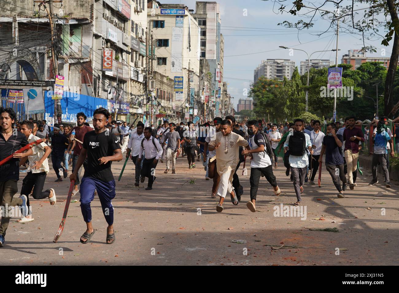 July 16, 2024, Dhaka, Dhaka, Bangladesh: As part of the ongoing quota ...