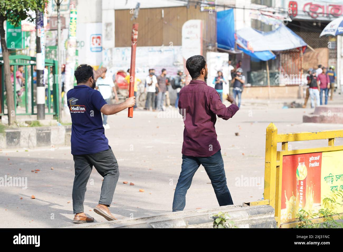 July 16, 2024, Dhaka, Dhaka, Bangladesh: As part of the ongoing quota ...