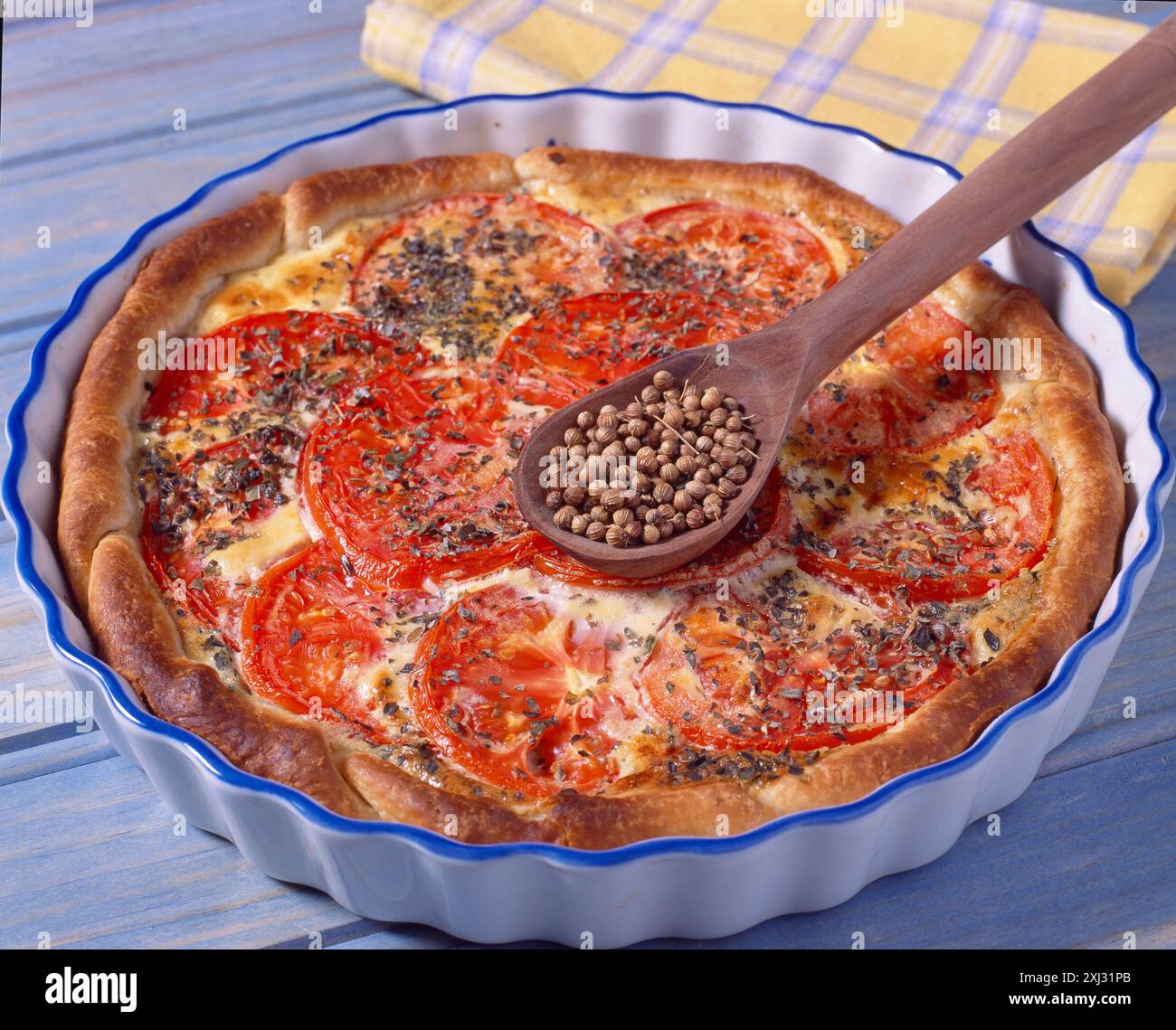 Sprinkling coriander seeds onto hi-res stock photography and images - Alamy