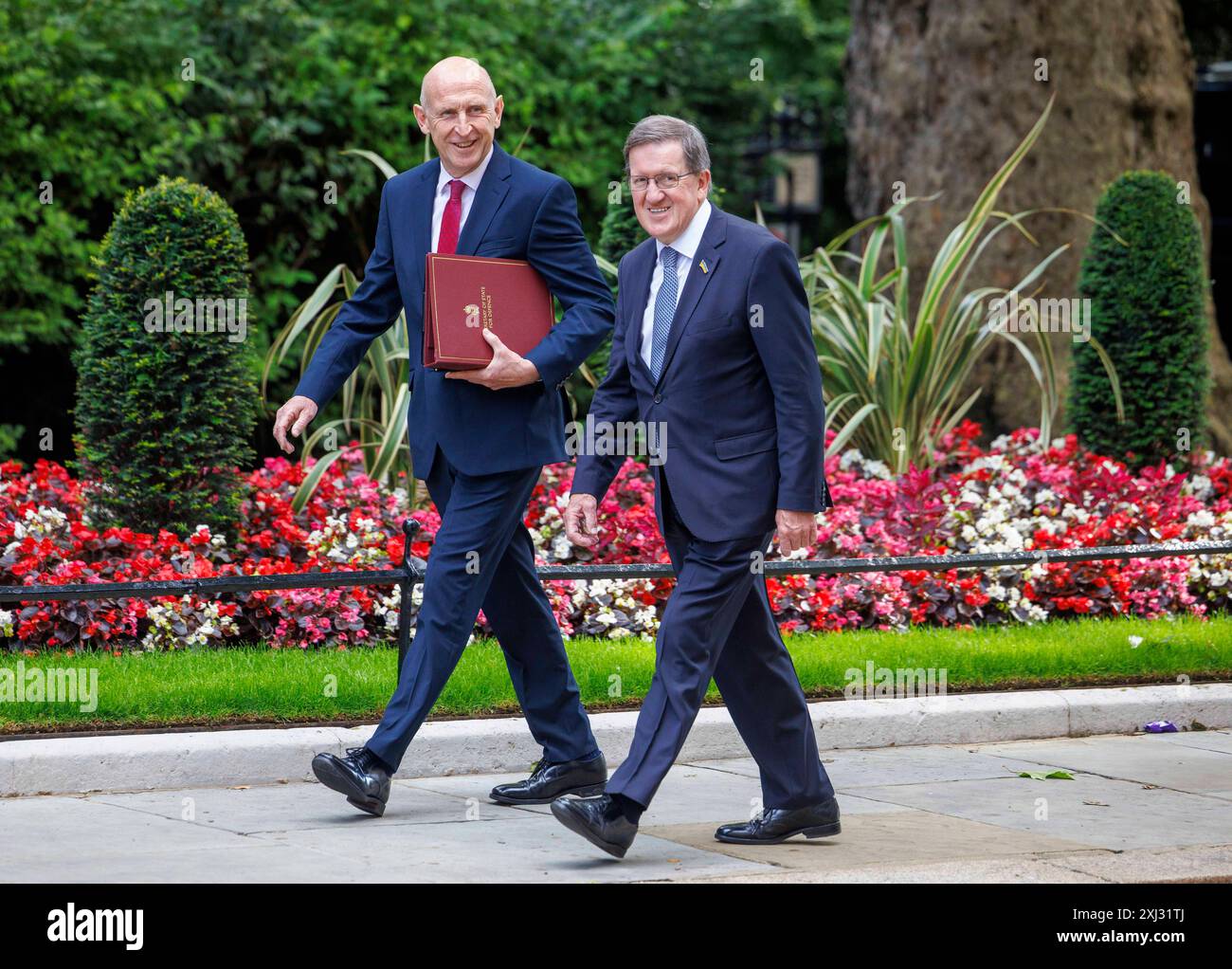 London, UK. 16th July, 2024. John Healey, Defence Secretary and George ...