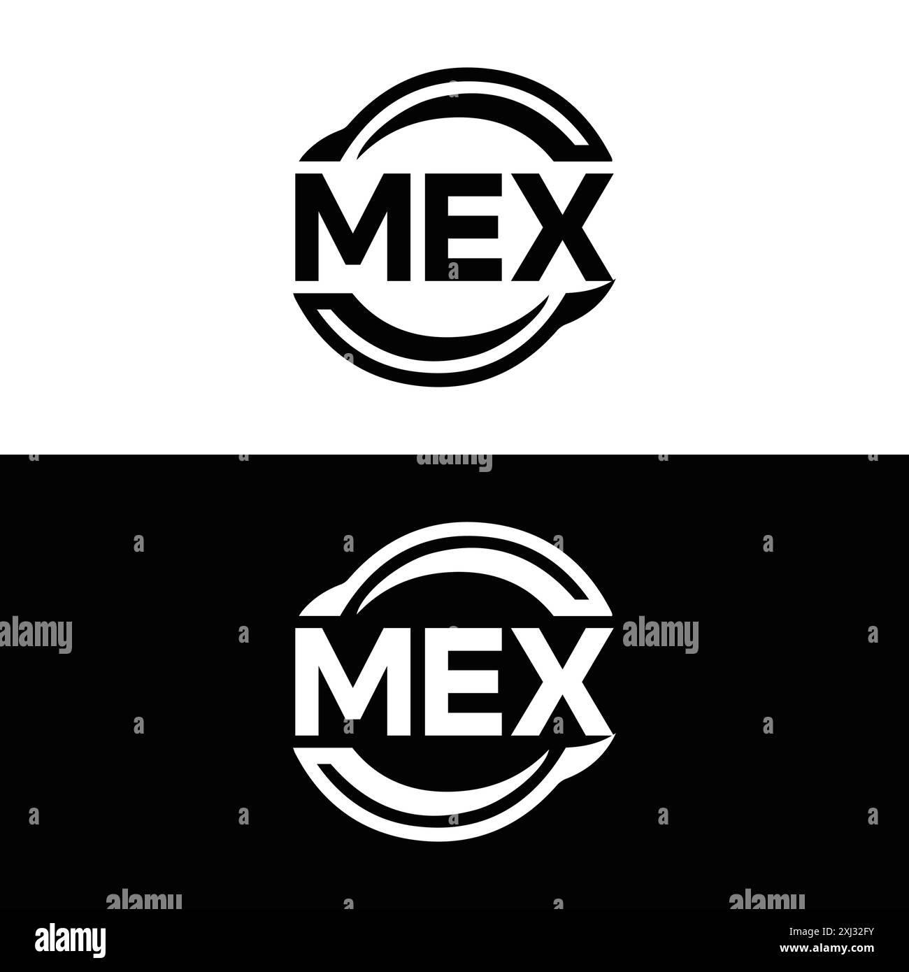 M e x logo Black and White Stock Photos & Images - Alamy