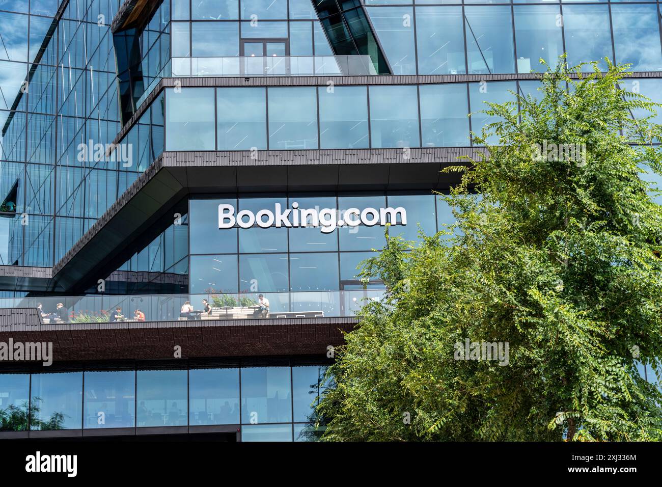 New corporate headquarters of Booking.com, online travel agency, hotel ...