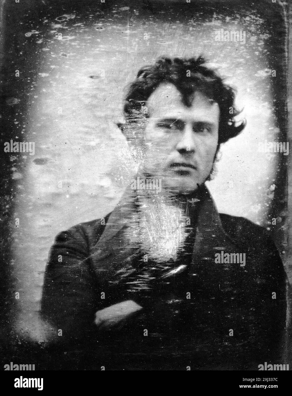 The first selfie - Robert Cornelius (1809-1893) self-portrait ...