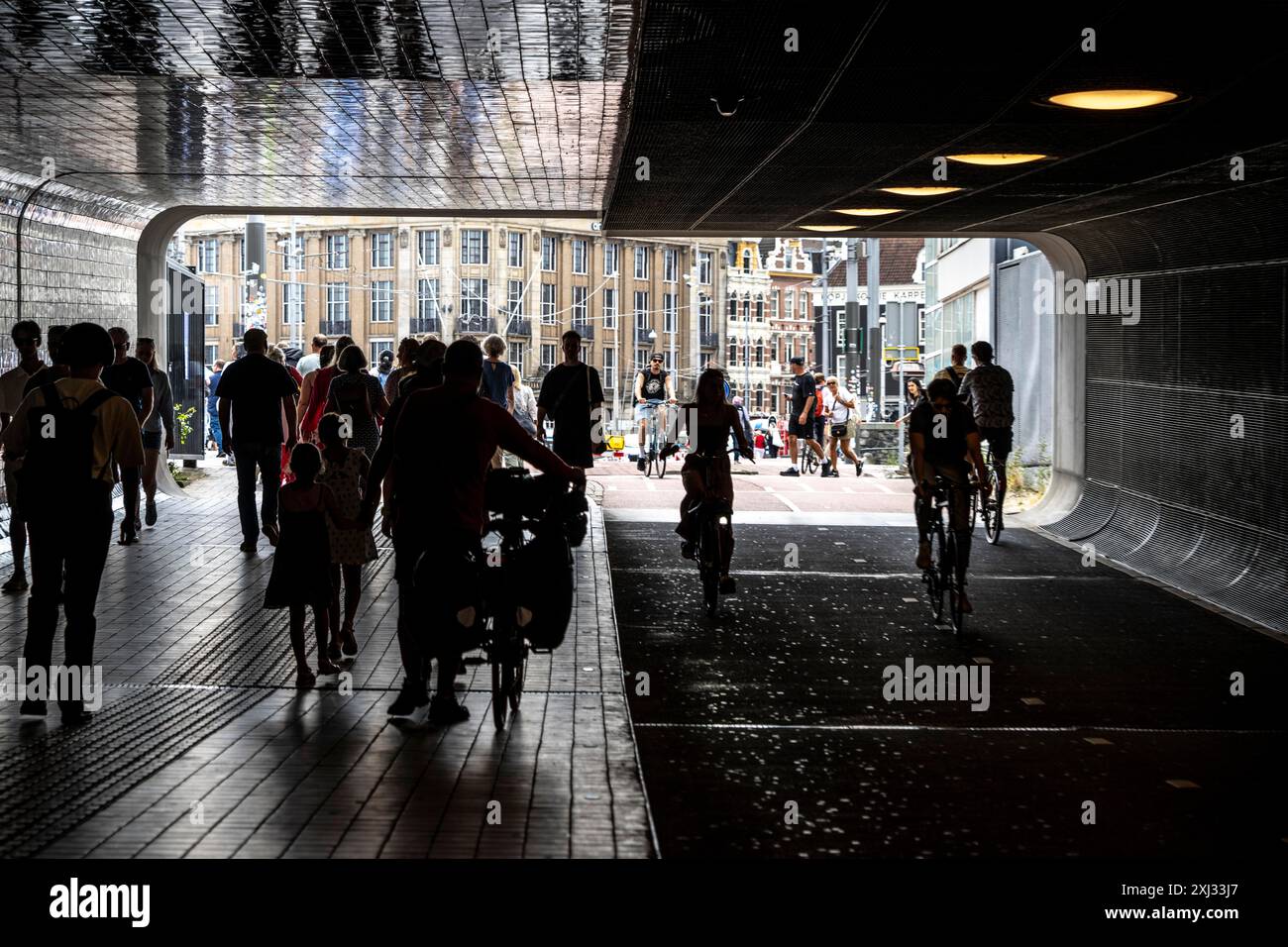 Bicycle path tunnel hi-res stock photography and images - Alamy