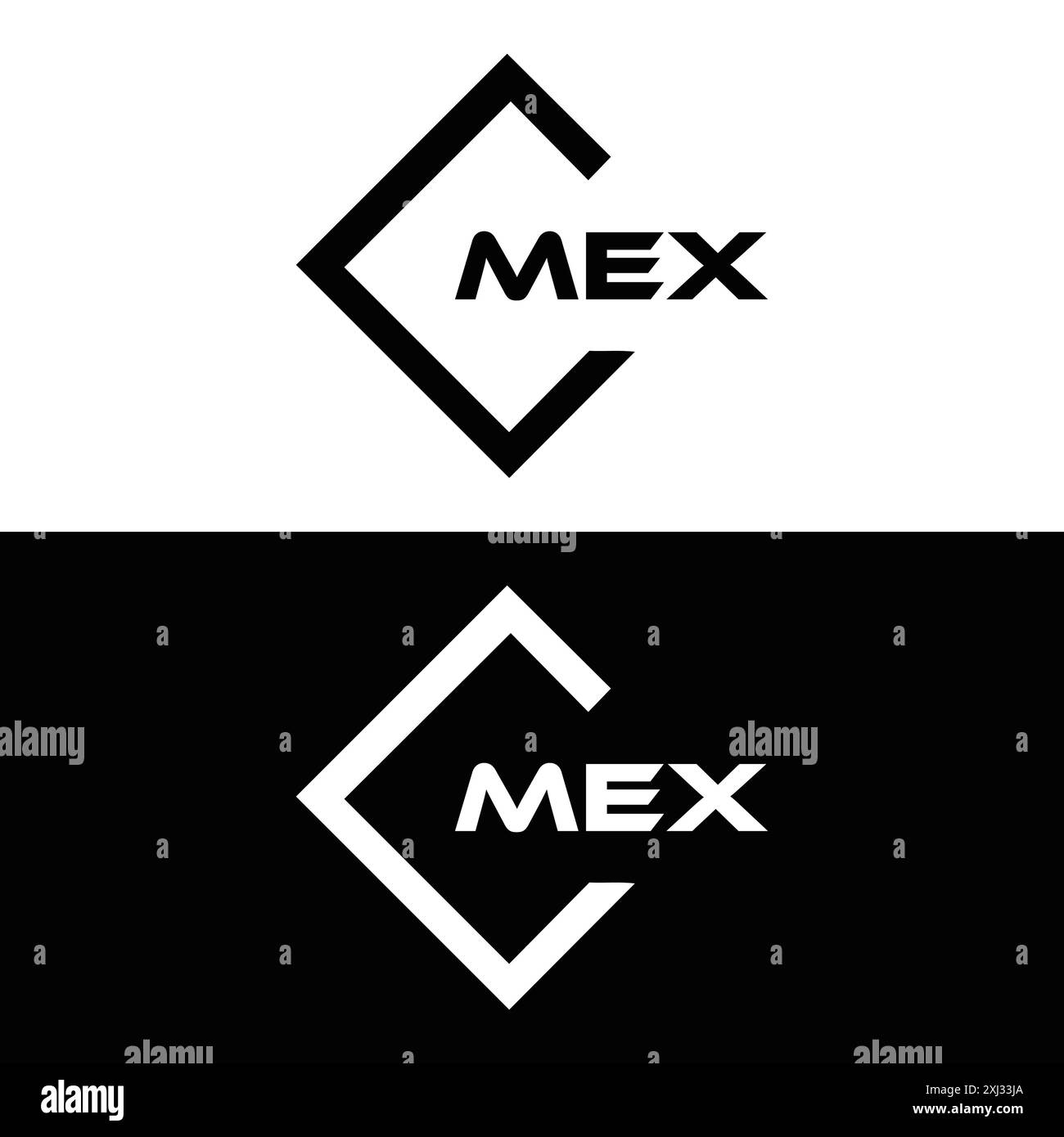 MEX logo. M E X design. White MEX letter. MEX, M E X letter logo design ...