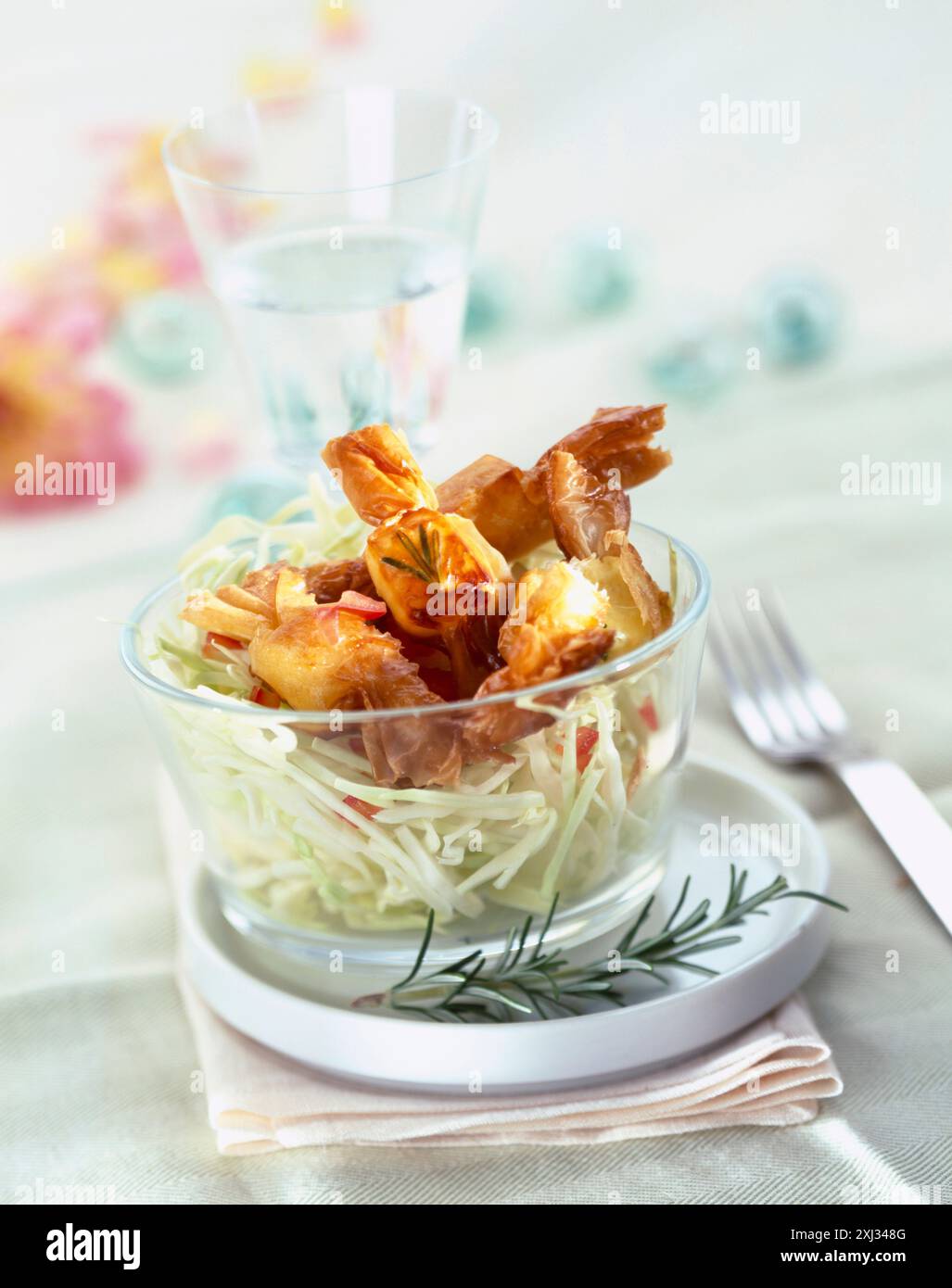Mini Comté filo pasty rsavoury candies Stock Photo - Alamy