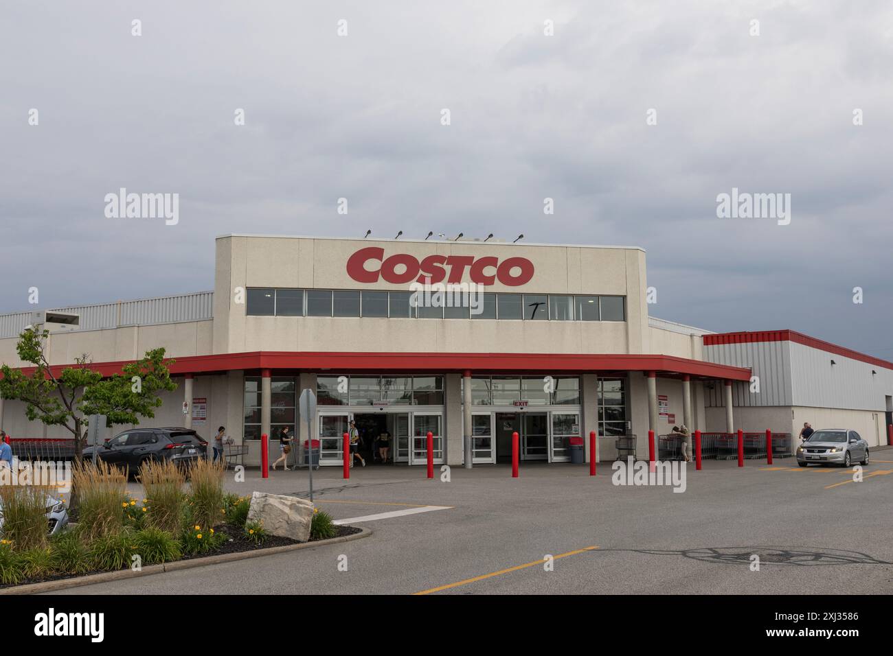 Windsor, ONT - July, 12 2024: Costco Wholesale Location. Costco ...