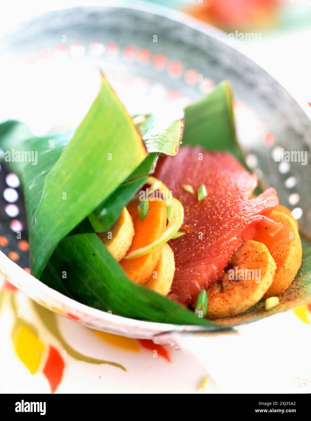 West Indian-style tuna Stock Photo - Alamy