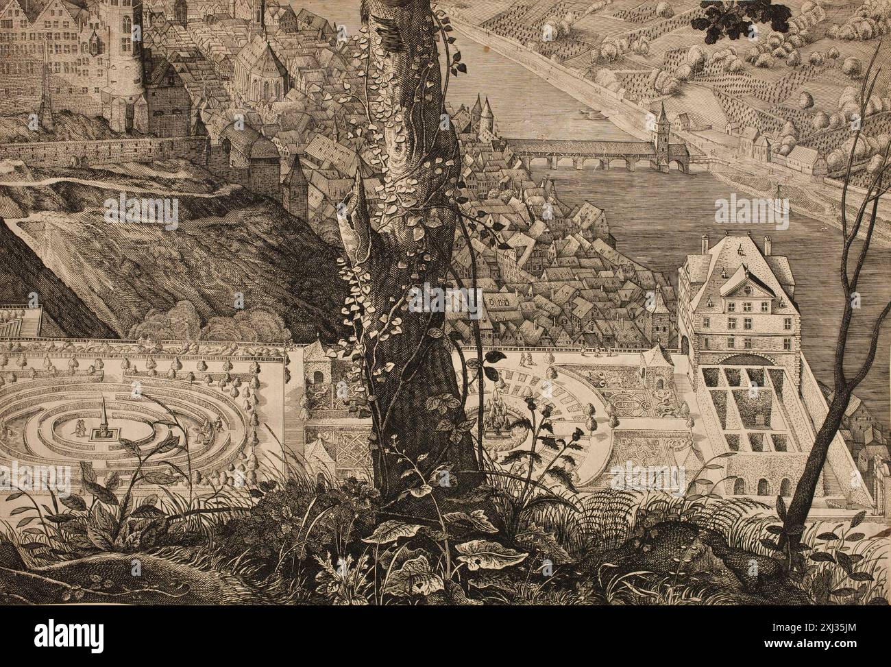 Layout of heidelberg hi-res stock photography and images - Alamy