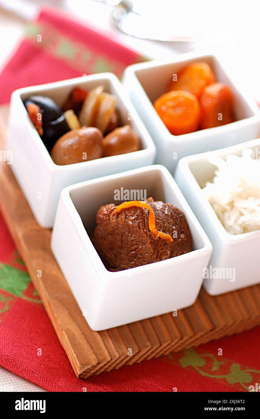 stewed beef (topic : tradition Stock Photo - Alamy