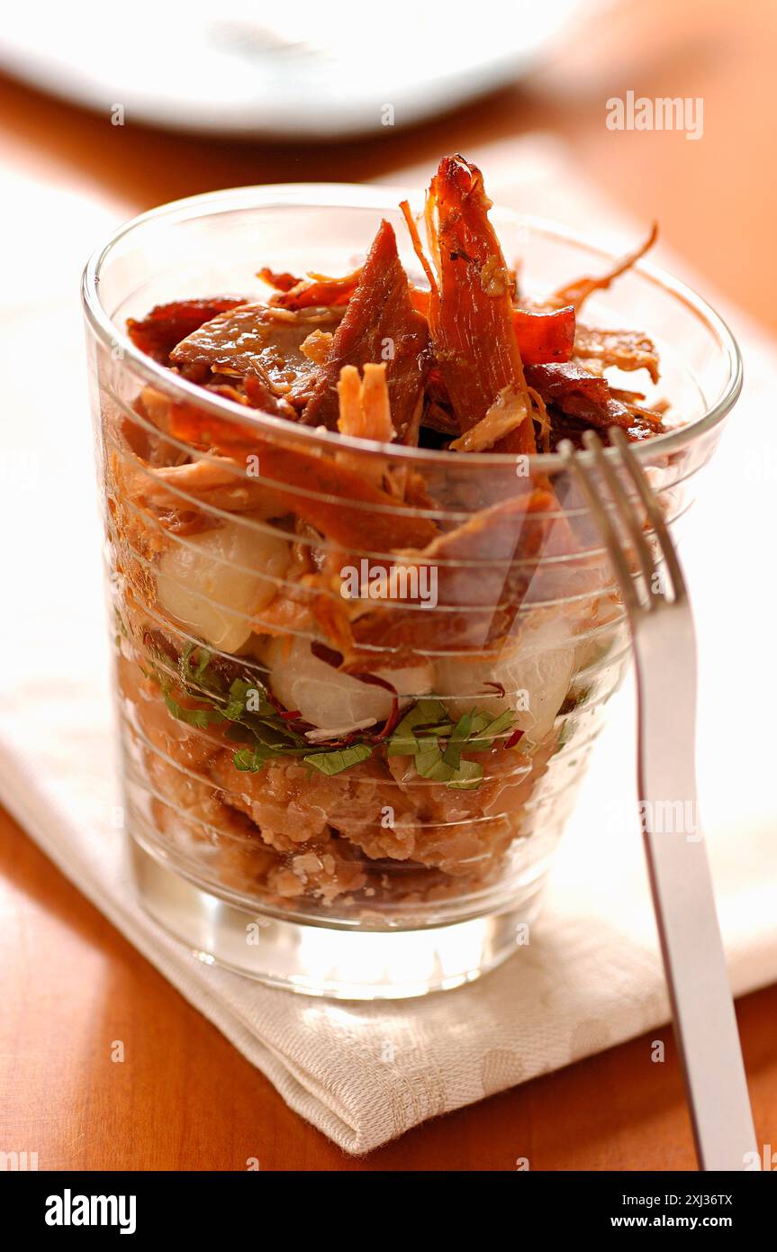 rabbit conserve with rosemary (topic : tradition Stock Photo - Alamy