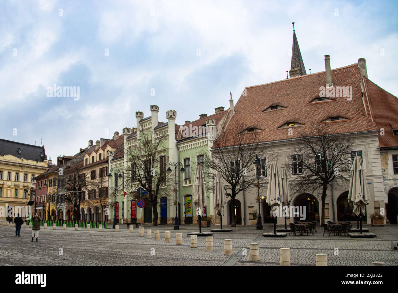 Old buildings in the Small Square ( Piata Mica ) formerly known as ...