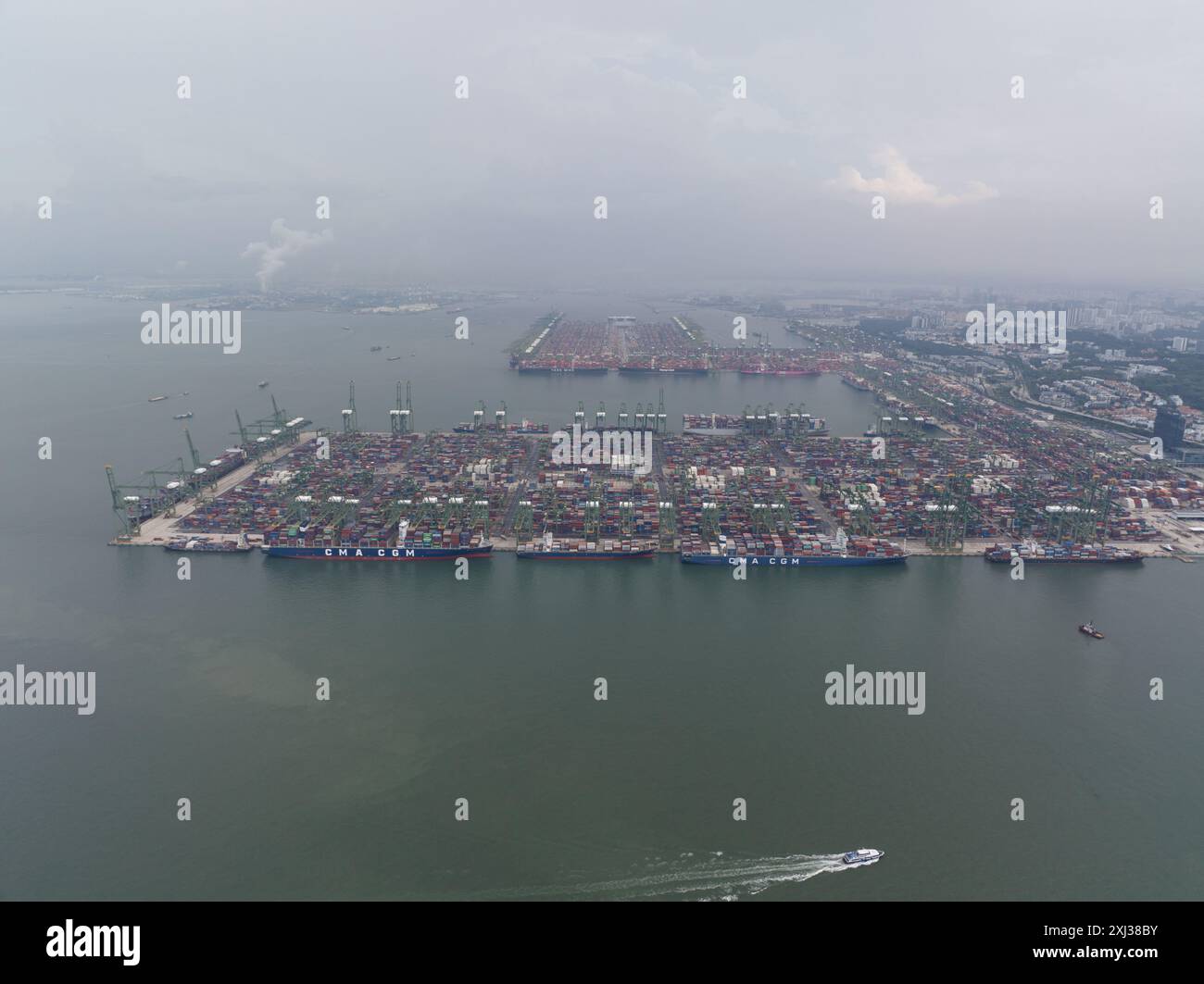 Singapore, Central region - Singapore, July 6th, 2024: Pasir Panjang ...