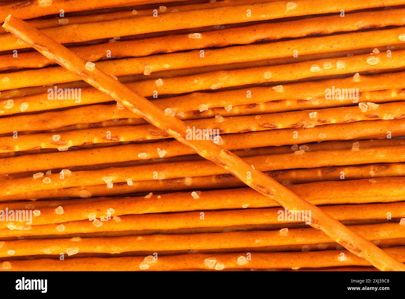 Bretzel-style aperitif crakers Stock Photo - Alamy