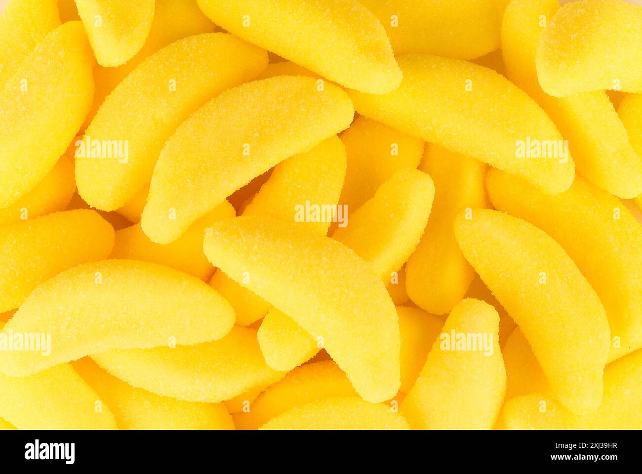 Gummy banana candies Stock Photo - Alamy