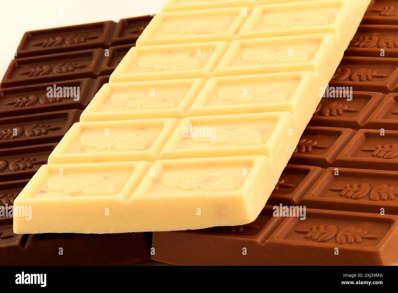 Assorted chocolate bars Stock Photo - Alamy