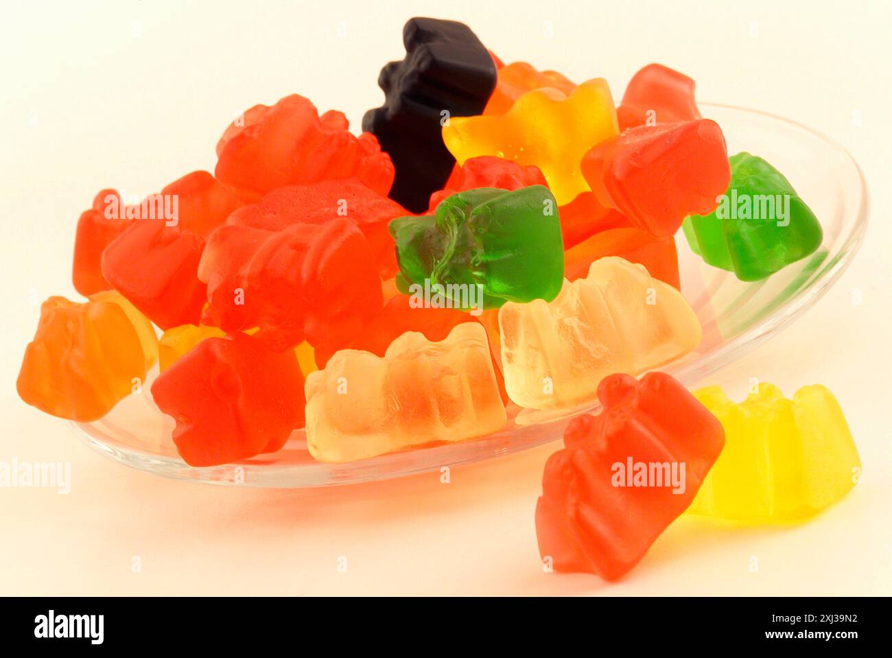 Bear-shaped gummy candies Stock Photo - Alamy