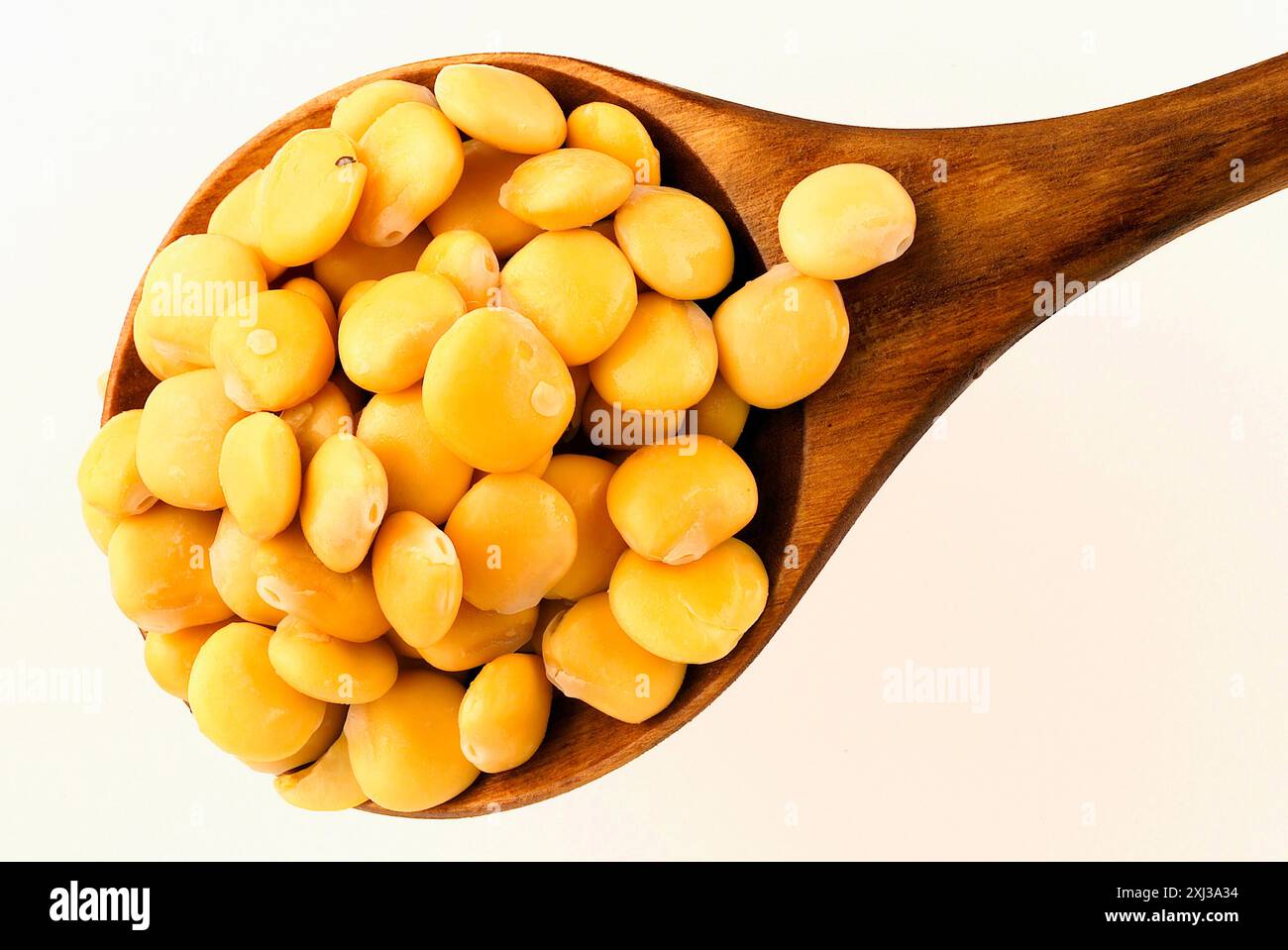 Spoonful of lupin grains Stock Photo - Alamy