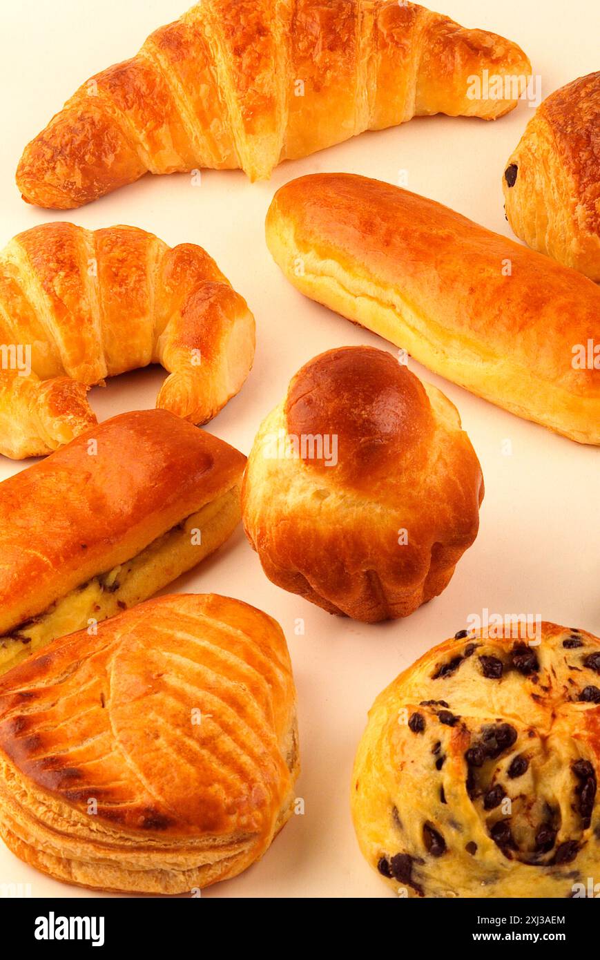 Assorted milkbread pastries Stock Photo - Alamy