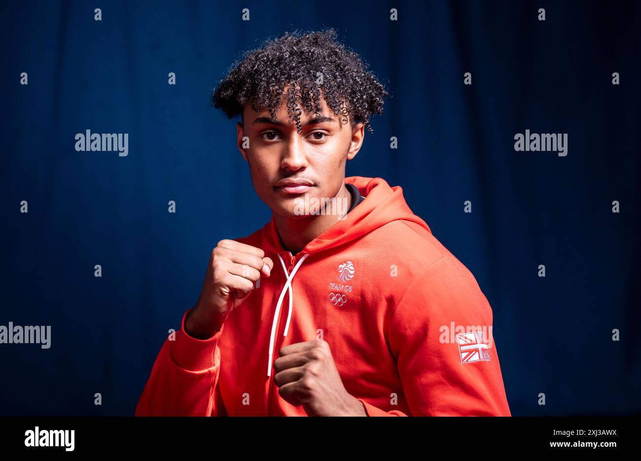 Caden Cunningham during a training session at the National Taekwondo ...
