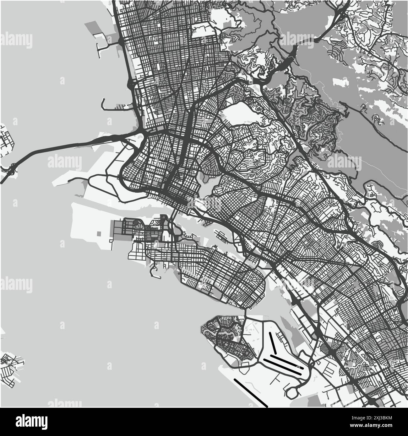 Oakland Road Map
