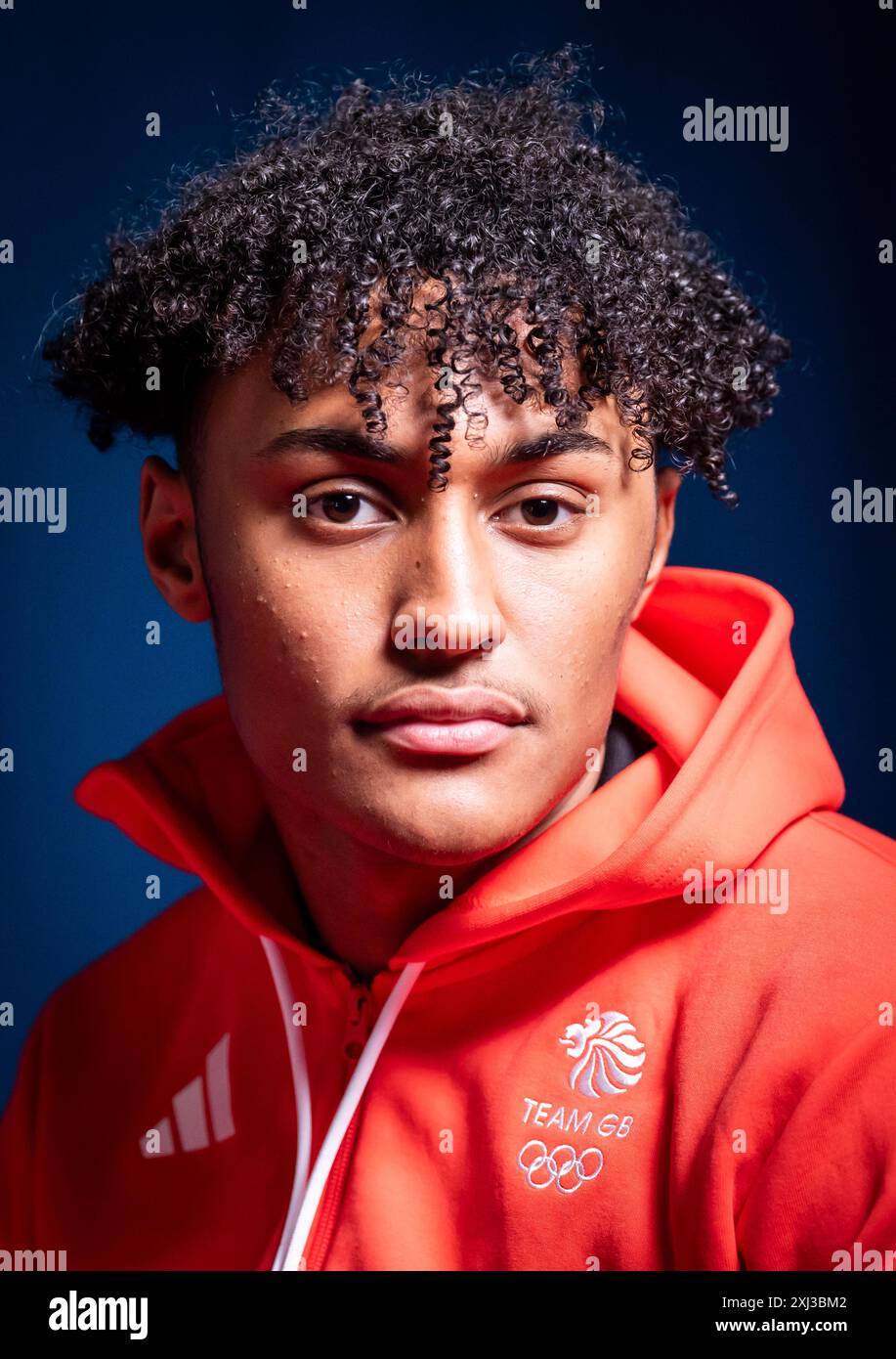 Caden Cunningham during a training session at the National Taekwondo ...