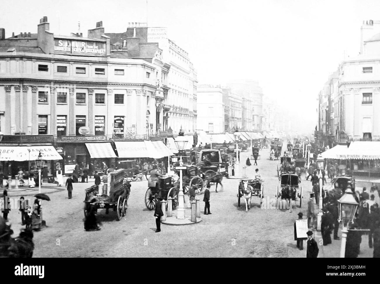 Victorian london street hi-res stock photography and images - Alamy