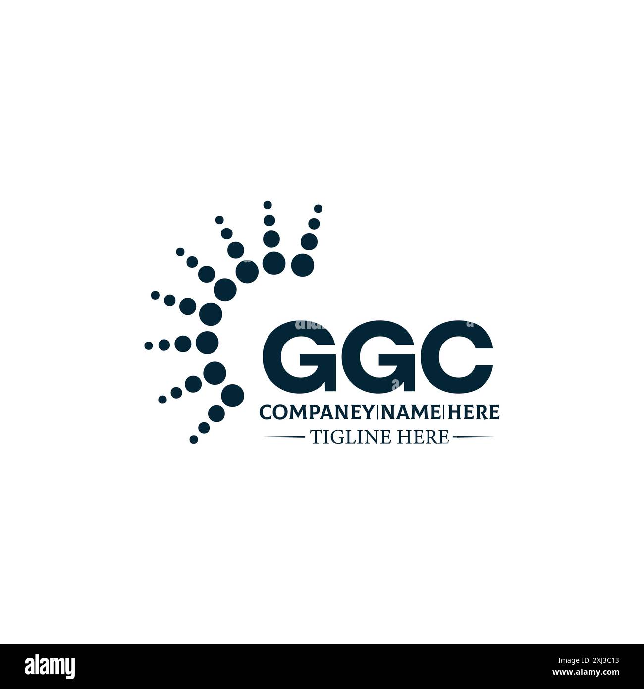 Ggc business logo Stock Vector Images - Alamy