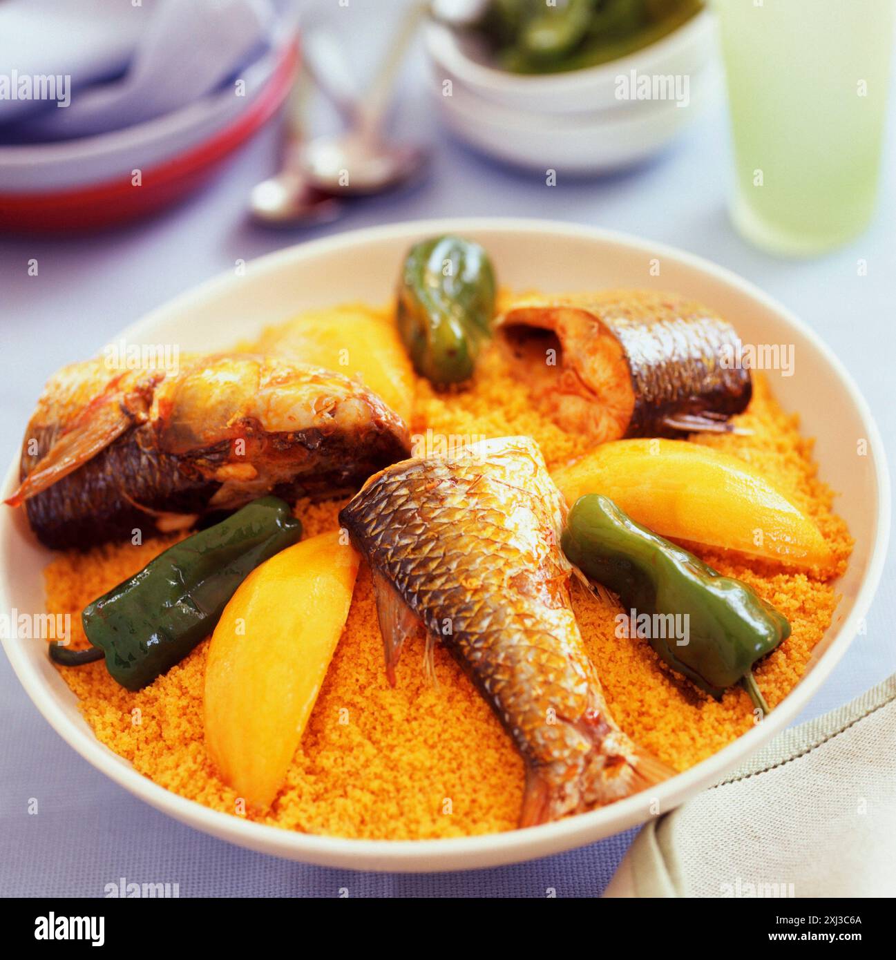 Vegetable couscous long pepper hi-res stock photography and images - Alamy