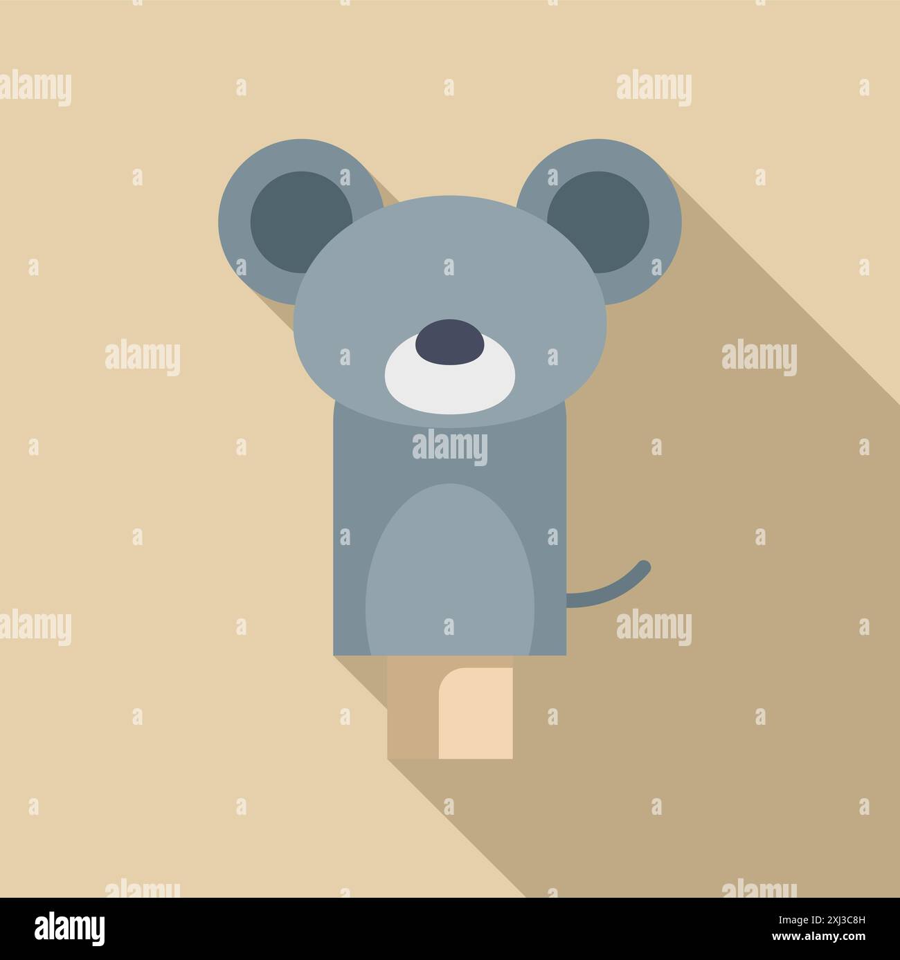 Children at a puppet show Stock Vector Images - Alamy