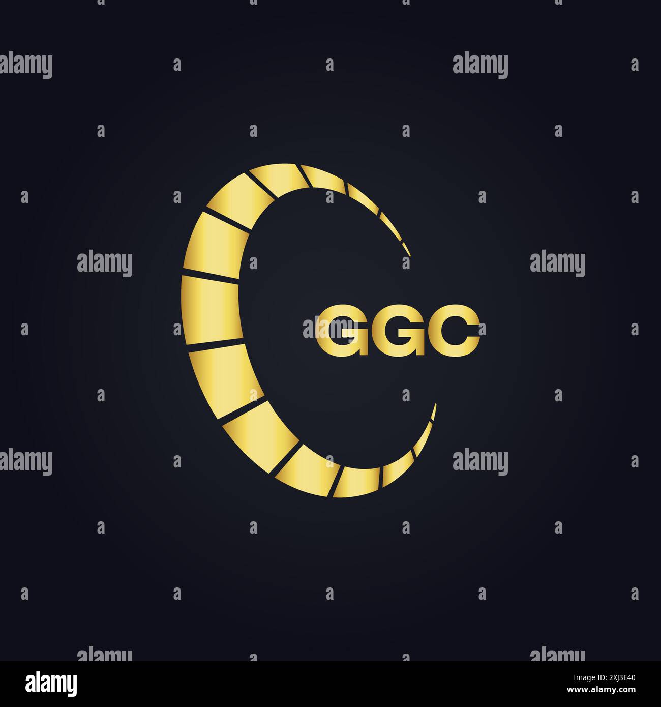 Ggc business logo Stock Vector Images - Alamy