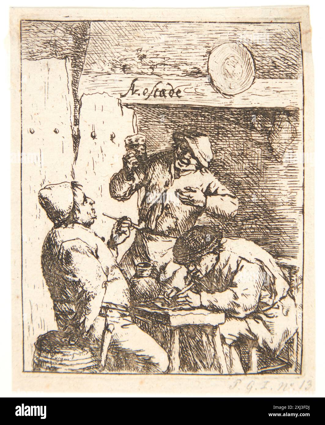 Peasants in art Cut Out Stock Images & Pictures - Alamy