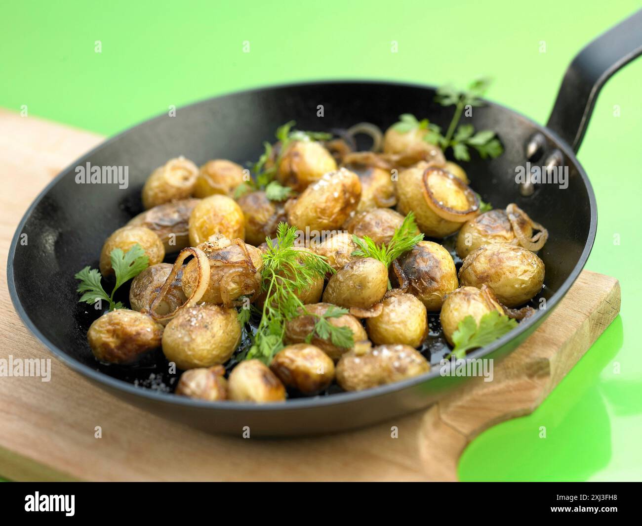 sauteed potatoes (topic : potato Stock Photo - Alamy