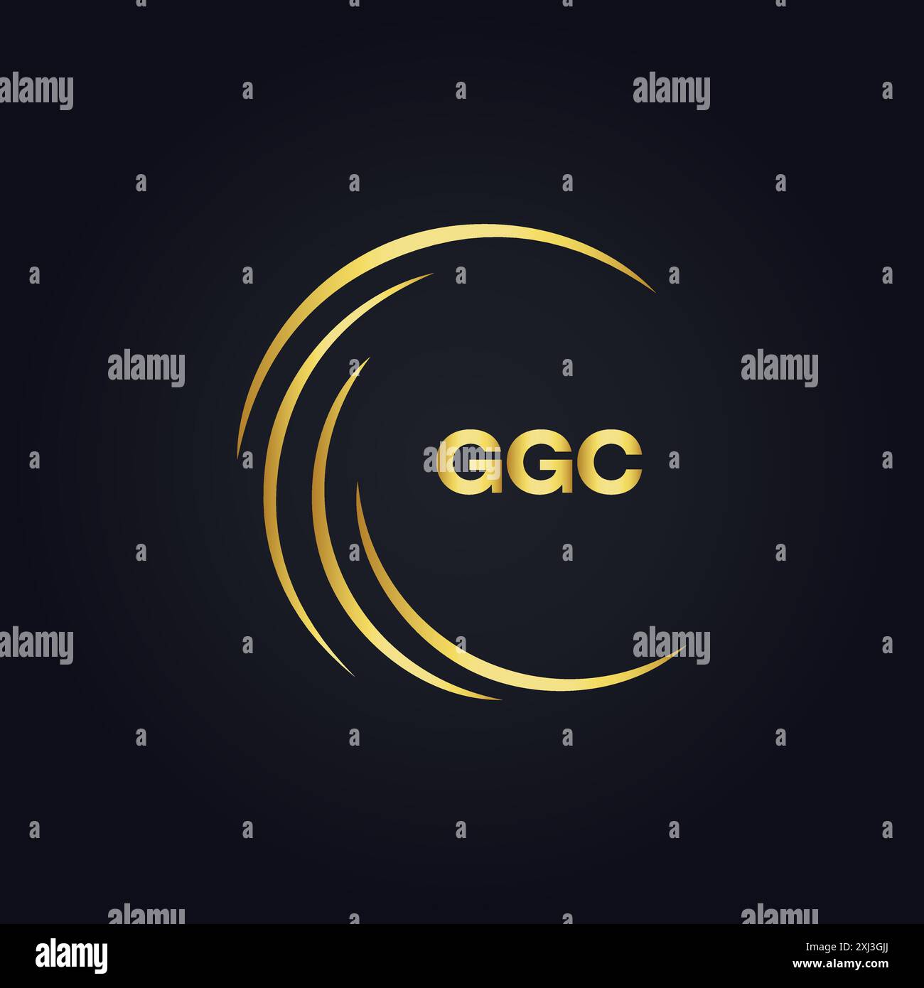 Ggc business logo Stock Vector Images - Alamy
