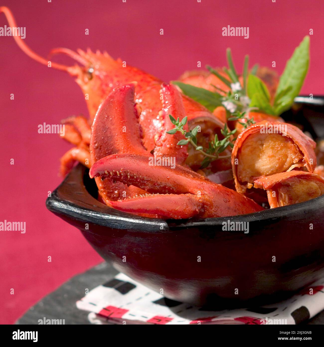 armoricaine-style lobster (topic: Brittany Stock Photo - Alamy