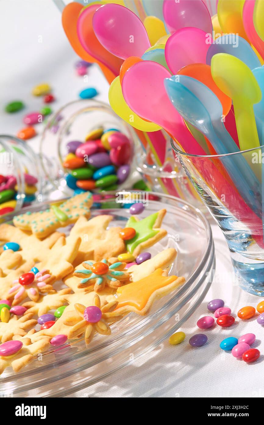 kids' tea time Stock Photo - Alamy