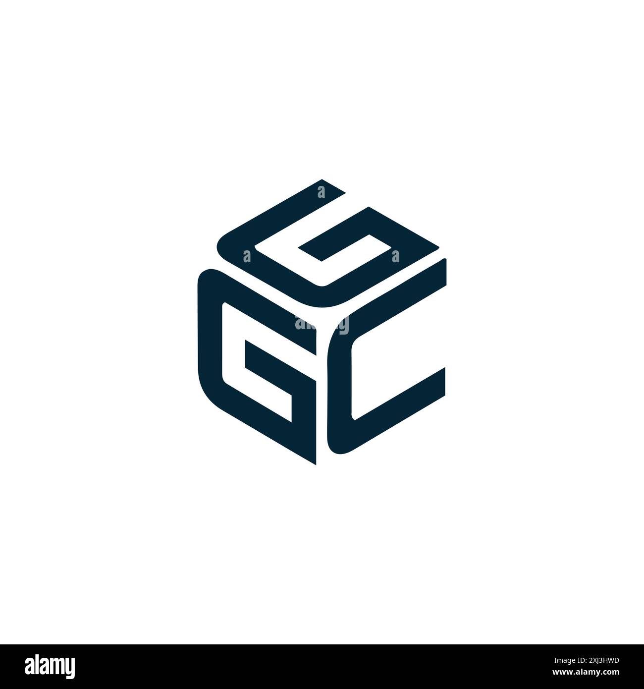 Ggc business logo Stock Vector Images - Alamy