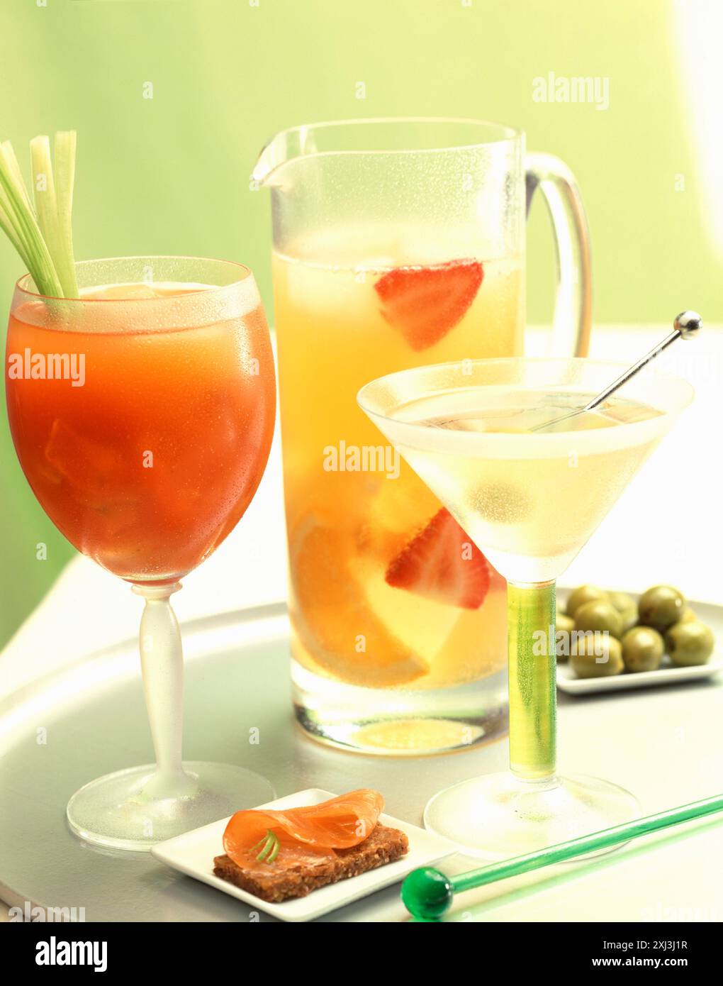 Glass prepared for cocktails hi-res stock photography and images - Alamy