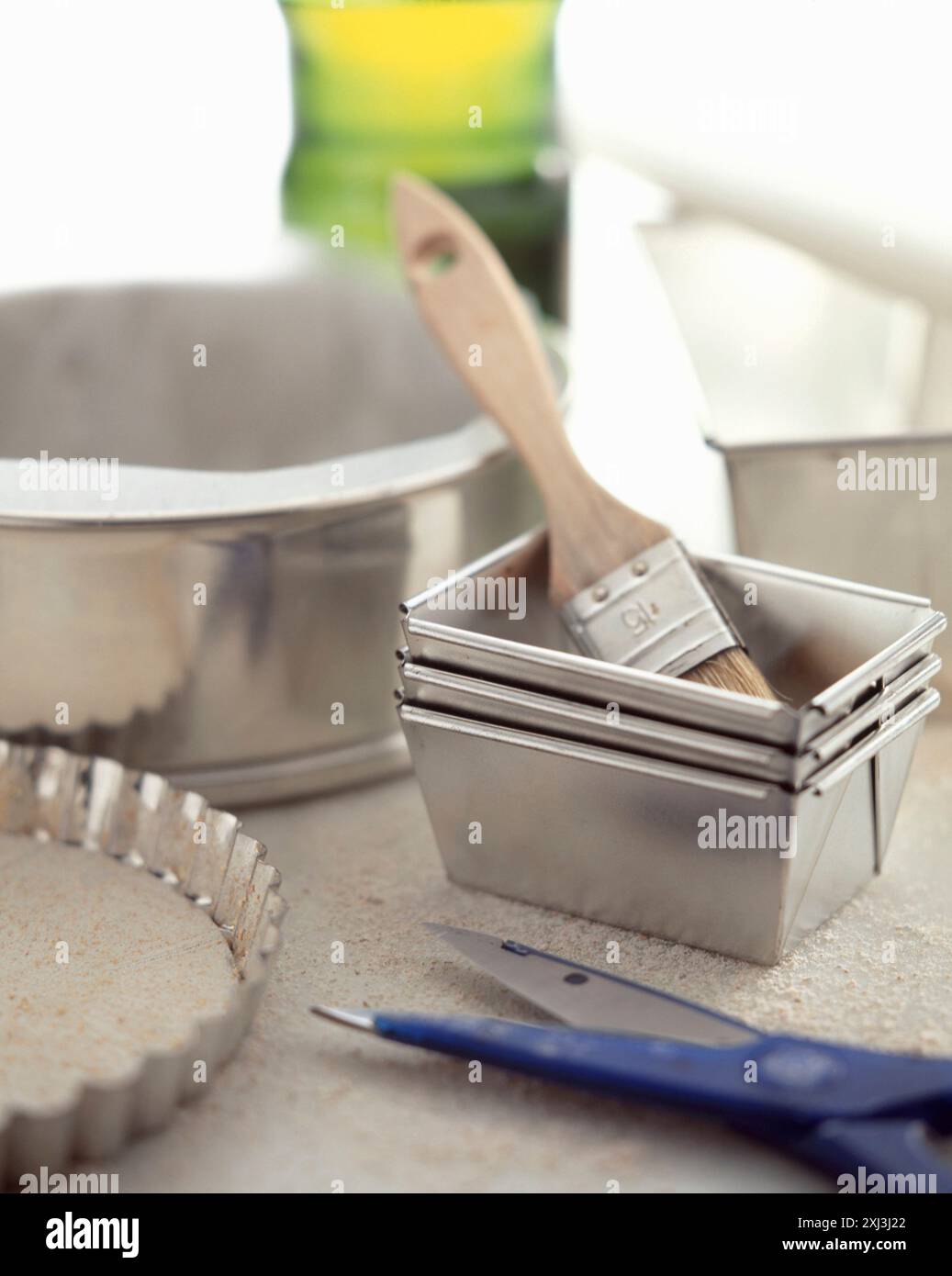 Cooking implements for pastries Stock Photo - Alamy