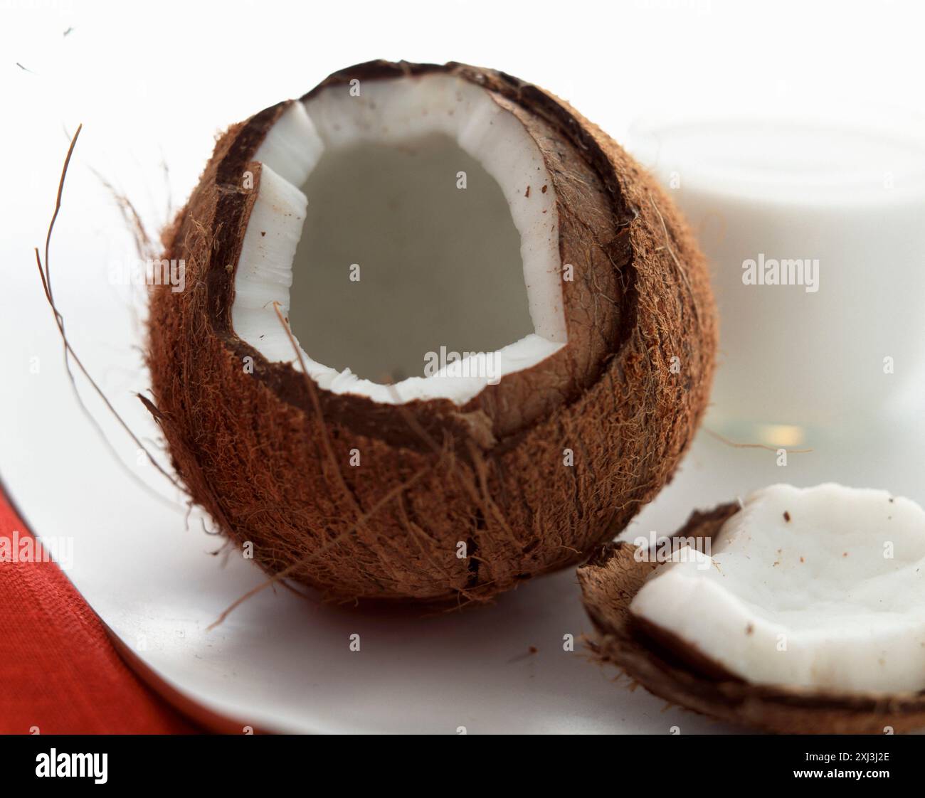 Coconut milk fruit hi-res stock photography and images - Alamy
