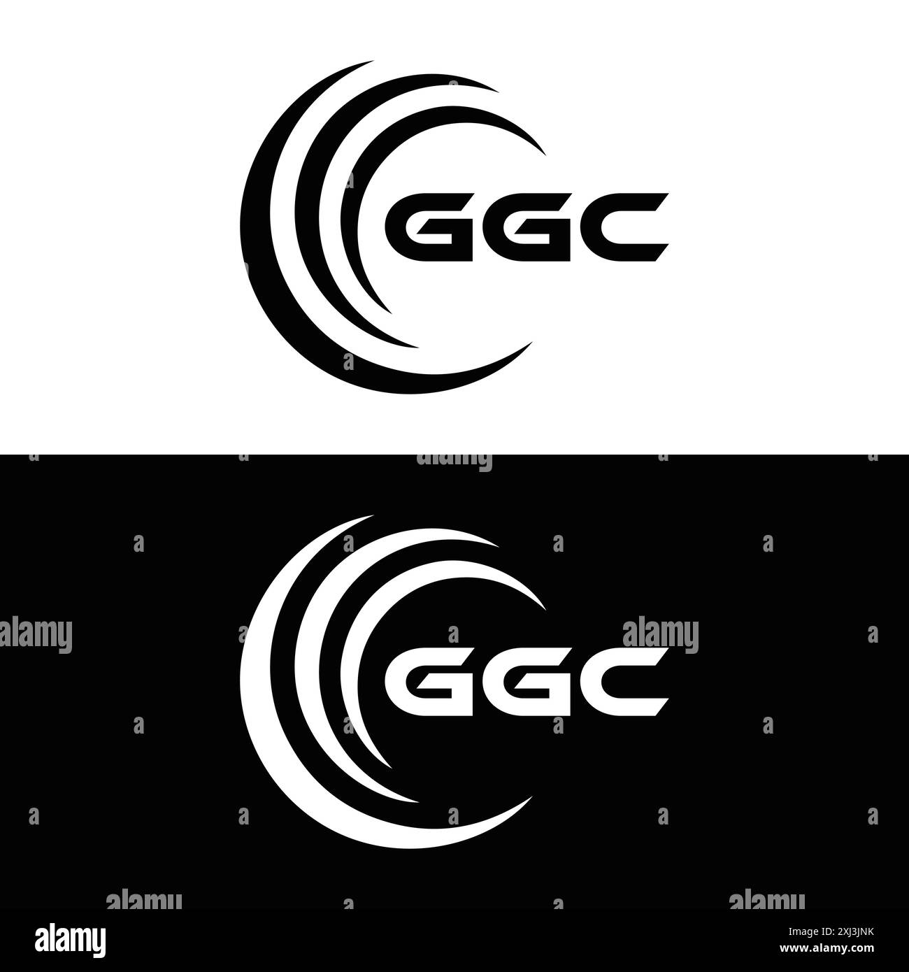 Ggc business logo Stock Vector Images - Alamy