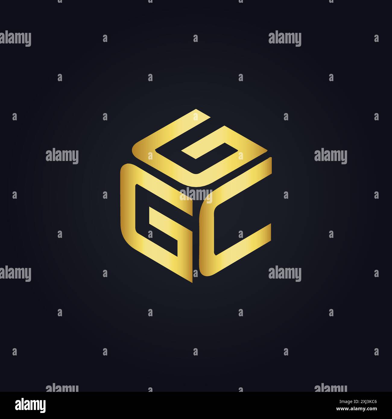 Ggc business logo Stock Vector Images - Alamy