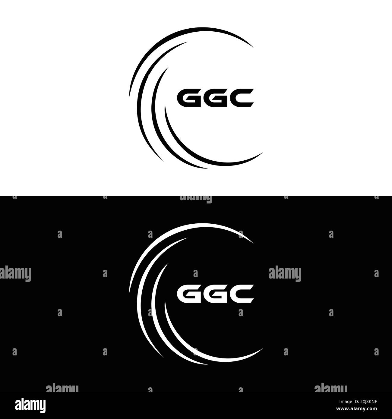 Ggc business logo Stock Vector Images - Alamy