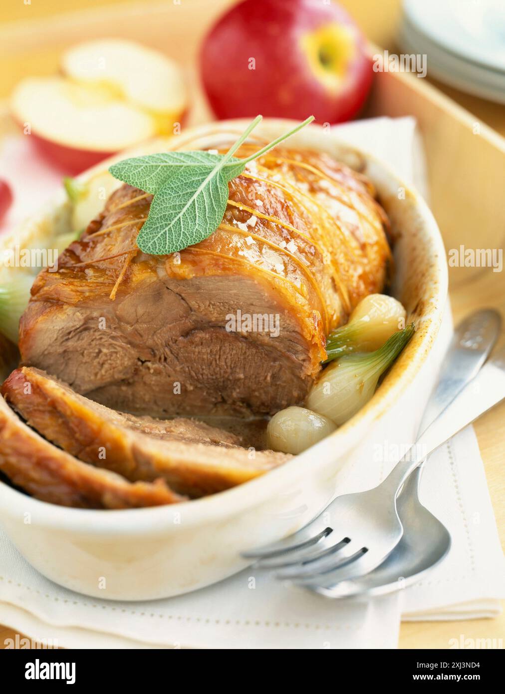 cooked roast veal Stock Photo - Alamy