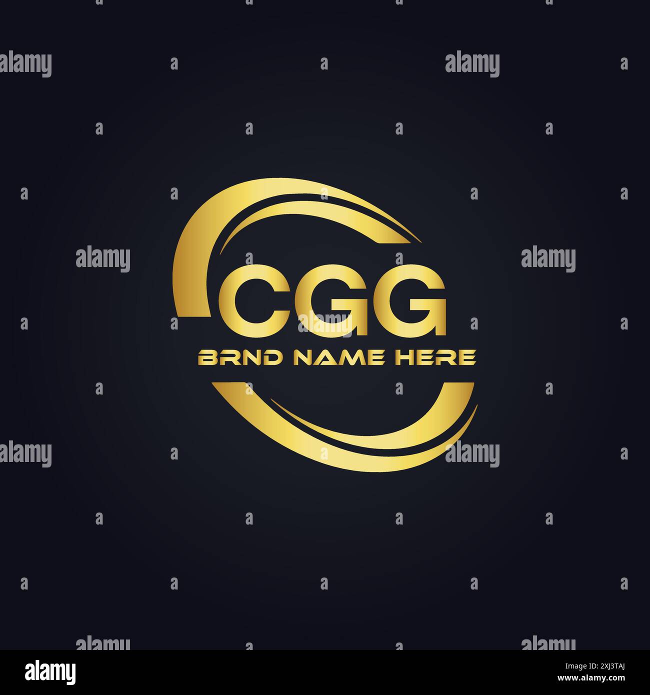 Cgg gold logo hi-res stock photography and images - Alamy