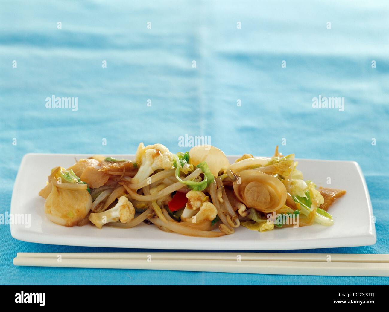 Chinese pan-fried vegetables Stock Photo - Alamy